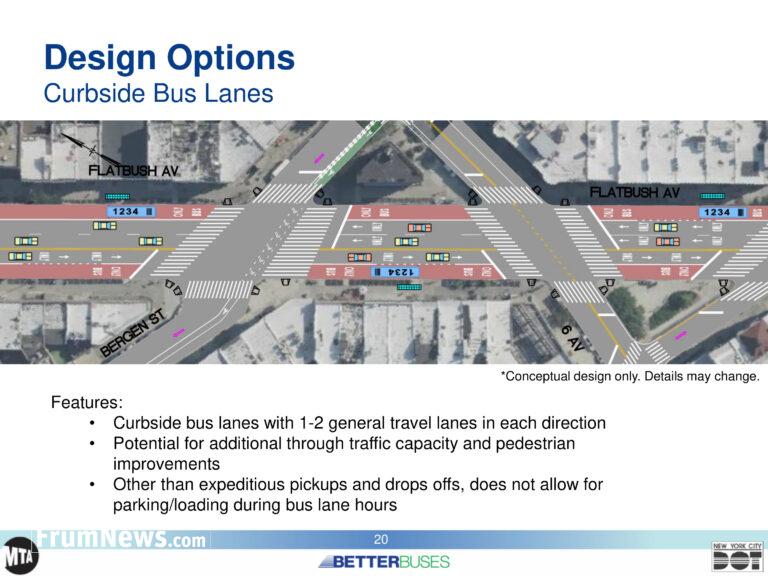 NYC Adds Bus Lanes To Flatbush Ave Corridor - FrumNews.com – News For ...